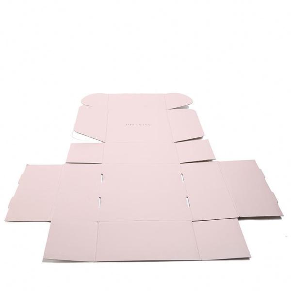 Quality Customized White Flip Top Flat Pack Folding Printing Paperboard Boxes With Lid for sale