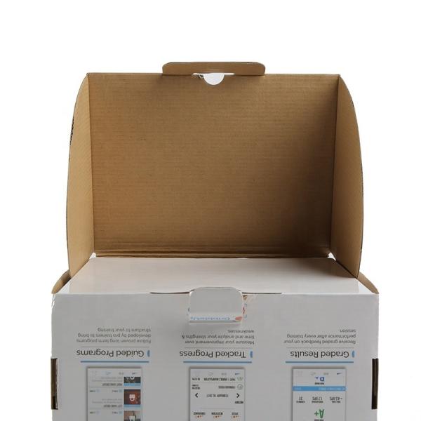 Quality Custom Designed Logo Basketball Corrugated Packaging Box With Open Window for sale