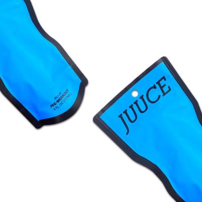 China Hand Cream Liquid Smell Proof Mylar Zipper Stand Up Pouch Custom Square Bottom Bag for sale