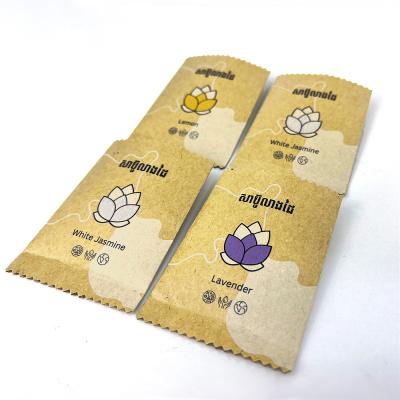 China 50 - 200 micron Warmteverzegeling Kraftpapier Aluminiumfolie Back Seal Bag Voor klein pakket Te koop