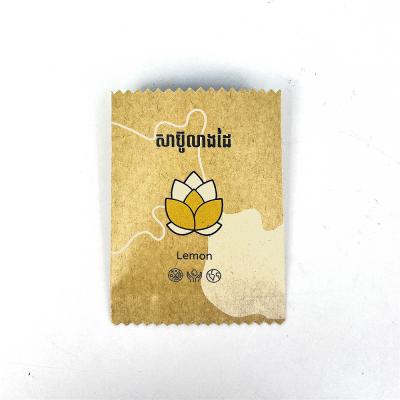 China 50 - 200 micron Warmteverzegeling Kraftpapier Aluminiumfolie Back Seal Bag Voor klein pakket Te koop