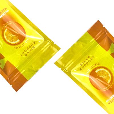 Cina Bagno di plastica a cerniera per vitamine di grado alimentare lucido in vendita