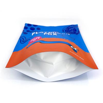 Cina Borse di imballaggio in foglio di alluminio con cerniera ricapsulabile a prova di bambino per caramelle e gomma in vendita
