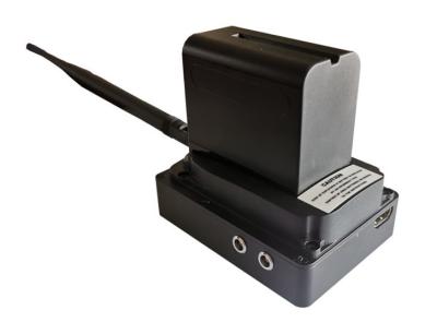 China COFDM UAV Video Transmitter with Battery 20km LOS from air to ground Lightweight for sale
