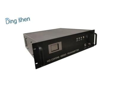China 19 Inch Rf Powerful Radio Transmitter And Receiver 433mhz For Vehicle NLOS Mobile Digital Image Transmission for sale