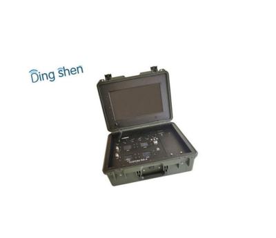 China Briefcase Portable COFDM Radios 4 Channel Wireless Hd Receiver With Remote Control for sale