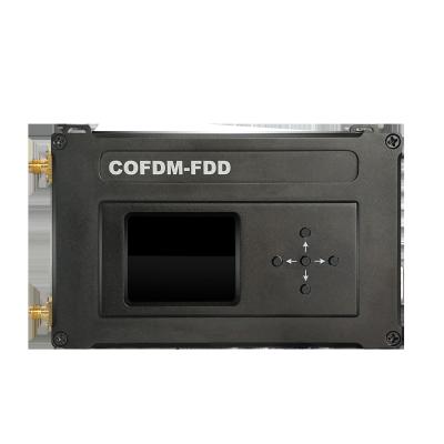 China Uplink and downlink COFDM Video Transmitter 2W RF Power Ethernet Radios 30-50km on UAV for sale