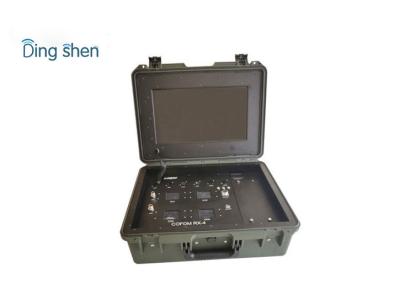 China COFDM Wireless Portable Diversity HD Resolution UAV Video Receiver4 Channels for sale