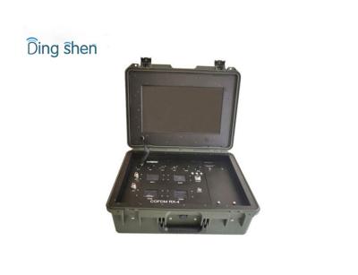 China Briefcase Portable COFDM Radios 4 Channel Wireless Hd Receiver With Remote Control for sale