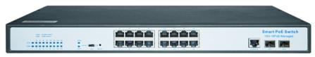 Quality Industrial L2 Smart Managed Network PoE Gigabit Ethernet Switch OEM for sale