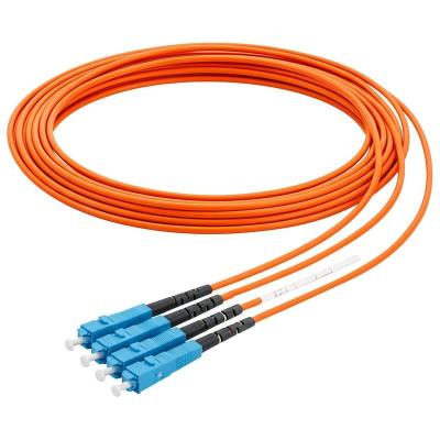 China 10G Fiber Optic oFC MPO MPO Patch Cord Fast Data Transfer ODM for sale