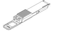 Quality DWDM QSFP28 QSFP Optical Transceiver 100G ZR4CS Dual CS Adaptor for sale