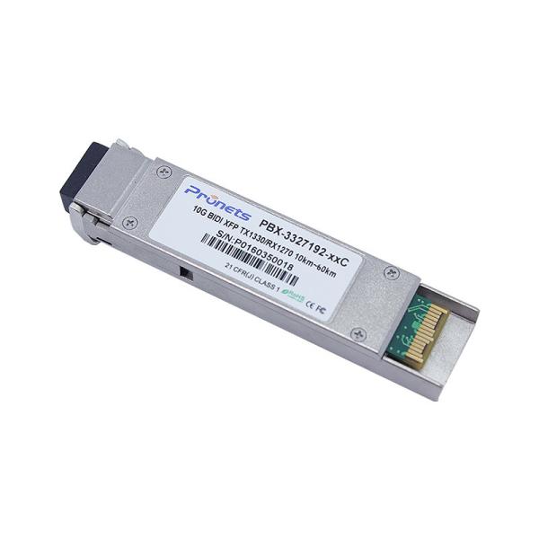 Quality 10Gbps Bi Directional XFP Optical Transceiver 20km 1330nm TX 1270nm RX for sale