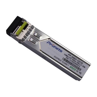 China Ethernet Fiber SFP Optical Transceiver PIN Photodetector Duplex LC 150km for sale