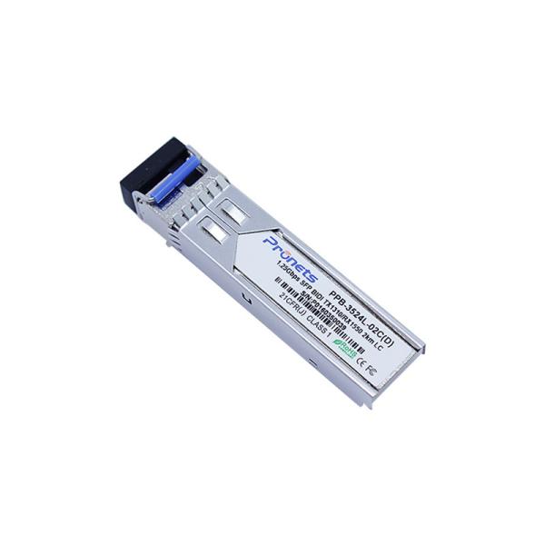 Quality 2.5 Gbps Single Mode SFP Module Ethernet To Fiber Transceiver LC 2km for sale