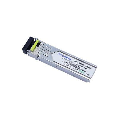 China 1.25Gbps Gigabit SFP Module Transceiver Bi Directional LC 80km 1000base-t for sale