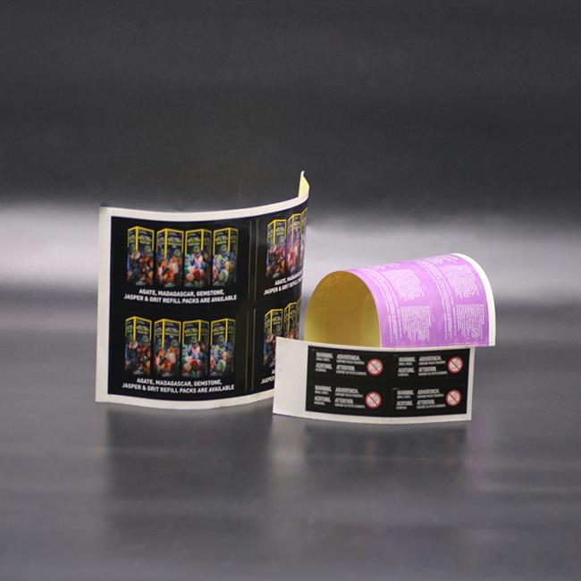 Custom Sticky Labels for Packaging Shipping and Branding Durable Waterproof and Easy-to-Use Adhesive Labels