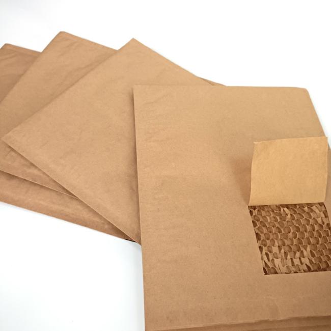 Honeycomb Paper Envelope Bag Full Paper Recyclable Degradable Logistics Express Protection Cushion Packaging