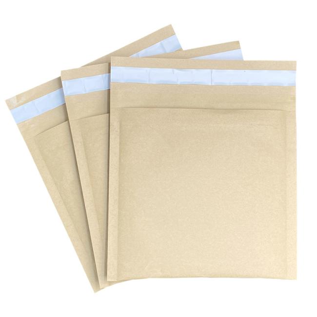 Compostable Honeycomb Padded Kraft Paper Express Envelope Biodegradable Shockproof Mailers Shipping Mailing Bags