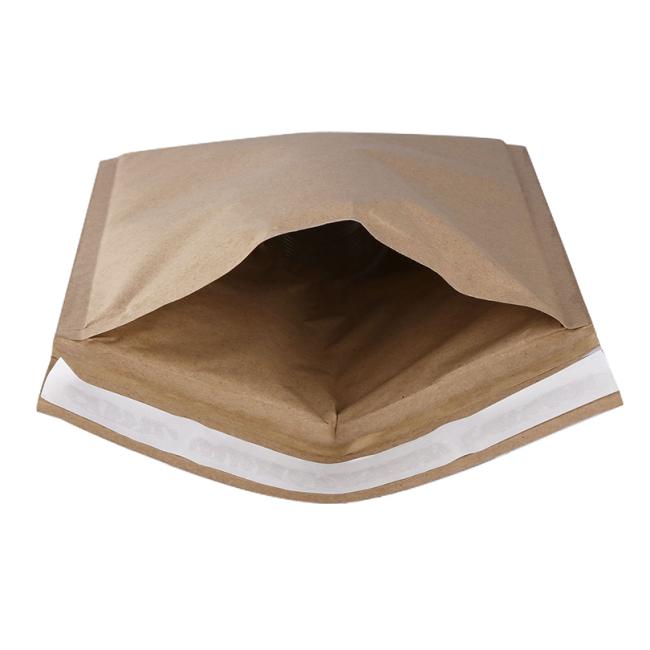Compostable Honeycomb Padded Kraft Paper Express Envelope Biodegradable Shockproof Mailers Shipping Mailing Bags