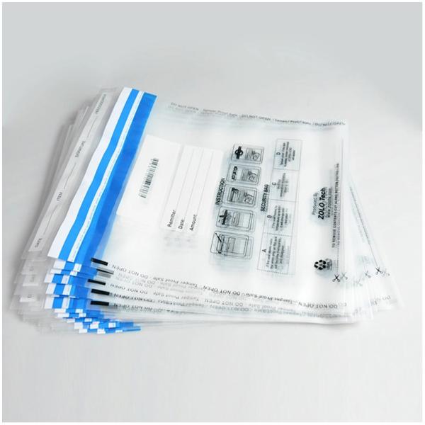 Quality Money Bag Ldpe Material Custom Logo Security Bag Hot Selling Security Bag Custom for sale