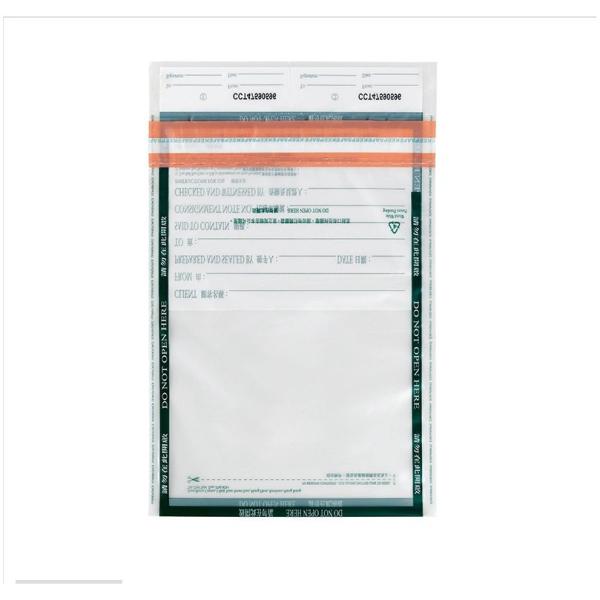 Quality Antitampering Security Bag Uncover the Word Confidential Document Bag Security for sale