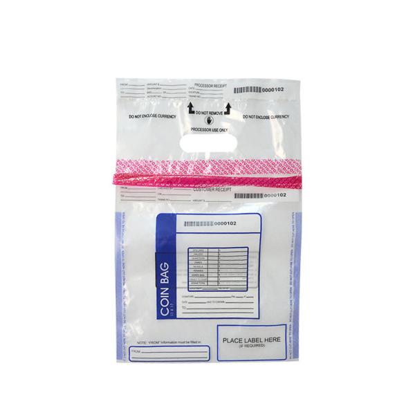 Quality Antitampering Security Bag Uncover the Word Confidential Document Bag Security for sale
