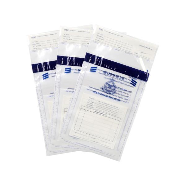 Quality Antitampering Security Bag Uncover the Word Confidential Document Bag Security for sale