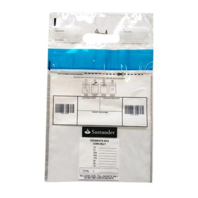 China Factory Oem Security Bag Hot Selling Security Bag Cash Deposit Bag Unique Serial Numbers for sale