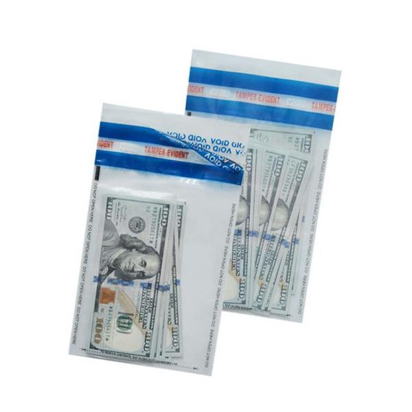 Quality Factory Oem Security Bag Hot Selling Security Bag Cash Deposit Bag Unique Serial for sale
