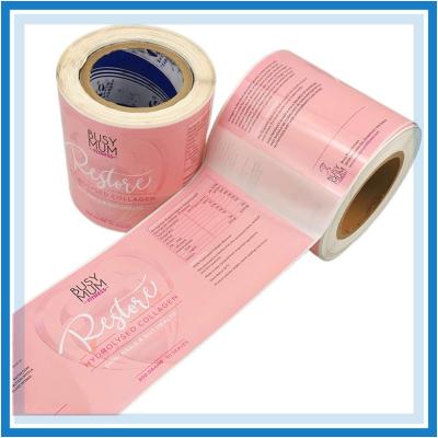 China Factory Direct Sales High Durability Direct Sales Custom Corporation Brand Name & Logo Self-adhesive Sticker for sale
