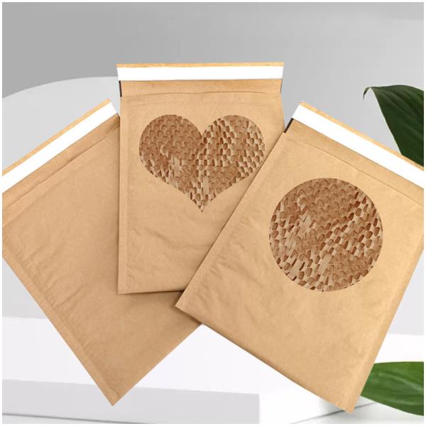 Quality Secure Shipping Kraft Honeycomb Mailer with Impact Protection and Brand-Friendly Design for sale