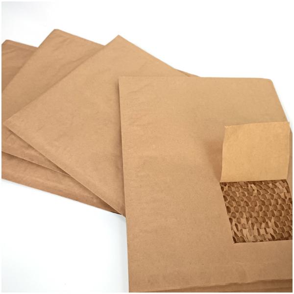 Quality Secure Shipping Kraft Honeycomb Mailer with Impact Protection and Brand-Friendly for sale