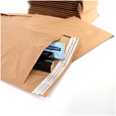 China Sustainable Certified Honeycomb Mailer Envelope with Inner Cushion Layer and Double Seal Strip for sale