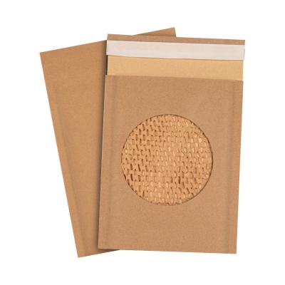 China Heavy-Duty Honeycomb Kraft Envelope with Recyclable Material and Printed Logo Customization for sale