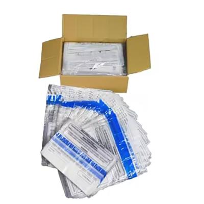 China High Quality Security Cash Deposit Bag with Printed Declaration Form for Bank Use Retail Stores Night Drop for sale