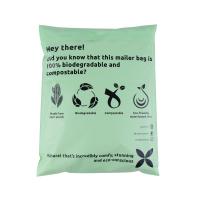 China Compostable Bubble Lined Poly Mailing Bags Biodegradable Shock Absorbent 200 Micron for Ecommerce for sale