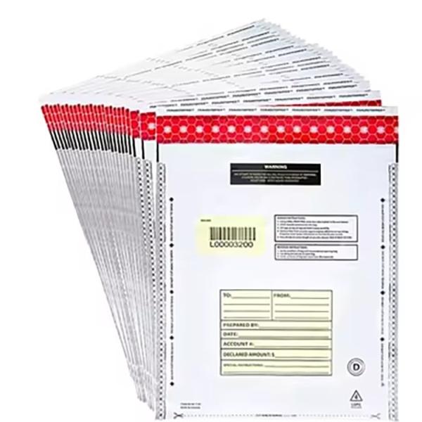 Quality Waterproof and Tamper-proof Safety Sealed Bag for Mobile Phone and Banknote for sale