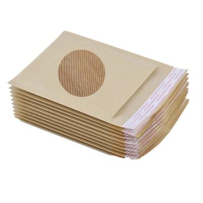 China Custom Padded Packaging Kraft Compostable Courier Mailing Biodegradable Recycled Honeycomb Paper Shipping Envelope Mailer Bag for sale