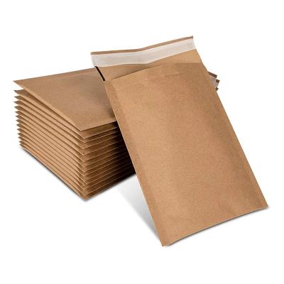 China Custom Honeycomb Padded Kraft Paper Express Envelope 100% Compostable Biodegradable Shockproof Mailers Shipping Packaging Bags for sale
