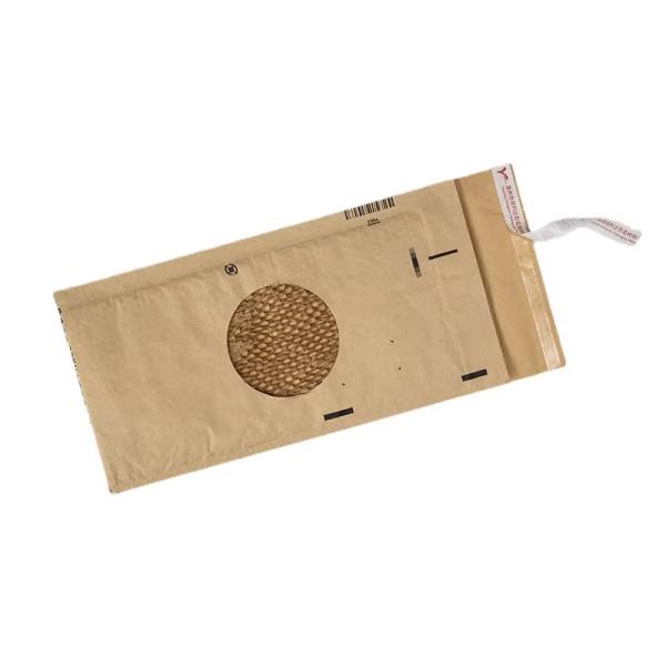 Quality Custom Honeycomb Padded Kraft Paper Express Envelope 100% Compostable Biodegrada for sale
