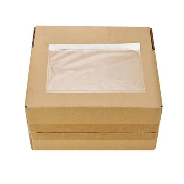 Quality High Viscosity Waterproof Transparent Adhesive Backed Mailing Bags Express Logistics Return Receipt Sealed Waybill Sticker for sale