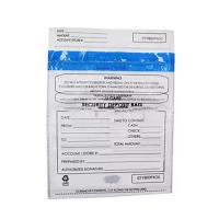 China Waterproof Security Bag for Confidential Documents Tamper Evident Locking System PE Material Custom Size for sale