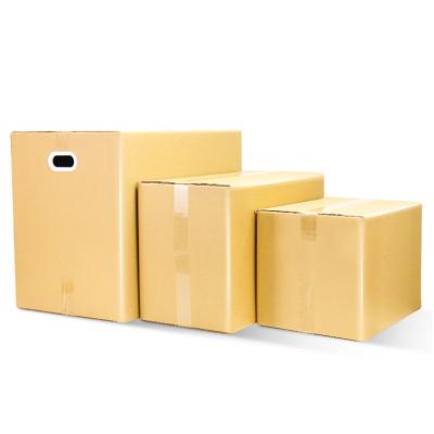 China High Quality Heavy Duty Brand Icons Custom Dimensions Cardboard Triangle Box for Moving and Storage for sale