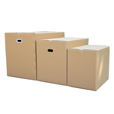 China Custom Size Ecommerce Packaging Strong Brown Corrugated Kraft Paper Box for Shipping or Delivery for sale
