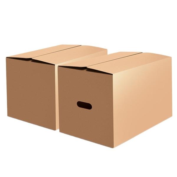 Quality Customizable Logo Wholesale White Kraft Packing Paper Box Corrugated Cardboard Carton Box for Shipping or Mail for sale