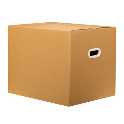 China Customizable Logo Wholesale White Kraft Packing Paper Box Corrugated Cardboard Carton Box for Shipping or Mail for sale