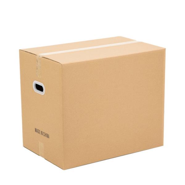Quality Customizable Logo Wholesale White Kraft Packing Paper Box Corrugated Cardboard Carton Box for Shipping or Mail for sale