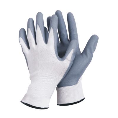 Cina Guanti di sicurezza con rivestimento in nitrile per uso industriale in vendita