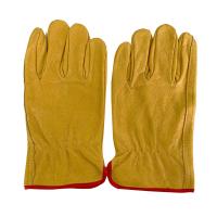 China LP20993 Pig Split Leather Working Gloves for Driver 10 Inch Improved Efficiency for sale